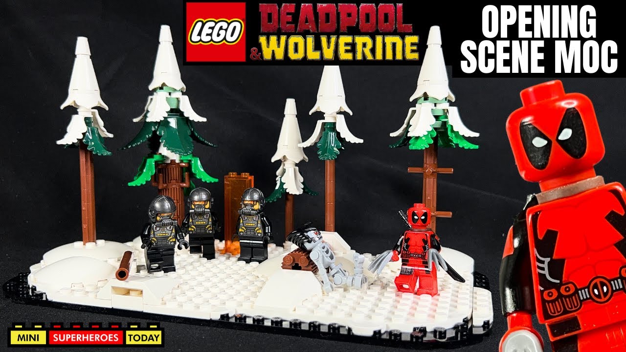 LEGO Deadpool and Wolverine Opening Scene MOC - EASY TO MAKE! - YouTube