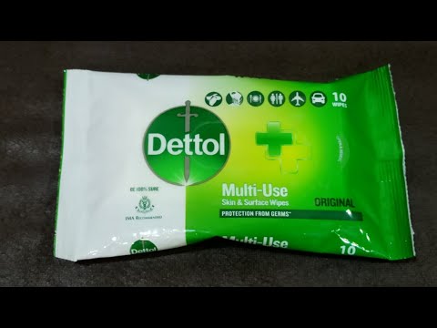 Dettol Multi-Use Skin & Surface Wipes Review || Original || Protect ...