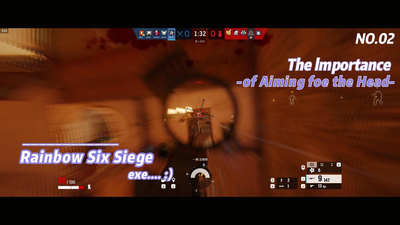 [R6]4k The lmportance of Aiming foe the Head ..... [Raindow Six SIege ...