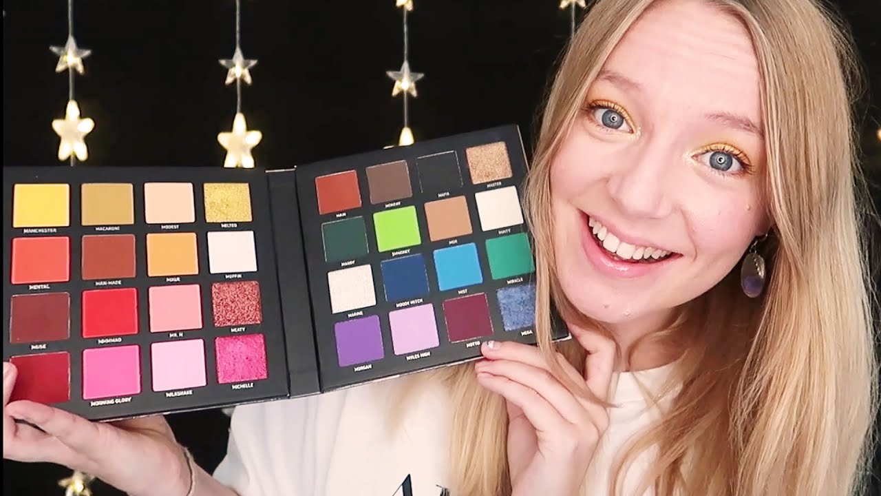 ASMR Doing My Eyeshadow (Whispered) - YouTube