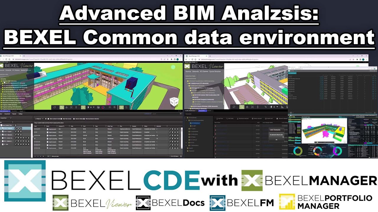 Advanced BIM Analysis: BEXEL Common data environment - YouTube