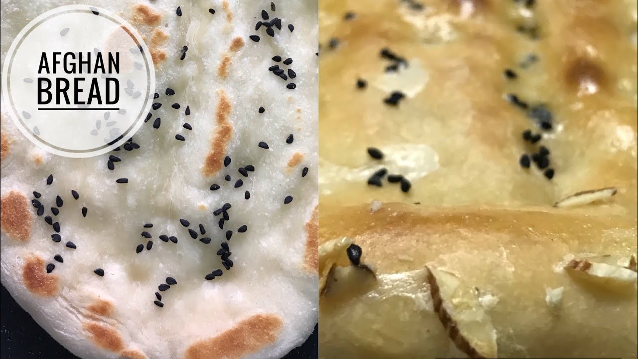 Afghan bread || Afghan naan || Naan on tawa || Naan on oven || Afghan ...