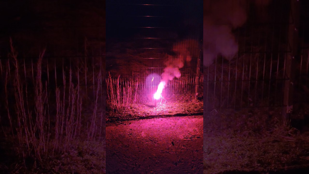 Nico Bengalfeuer Rot #pyro - YouTube