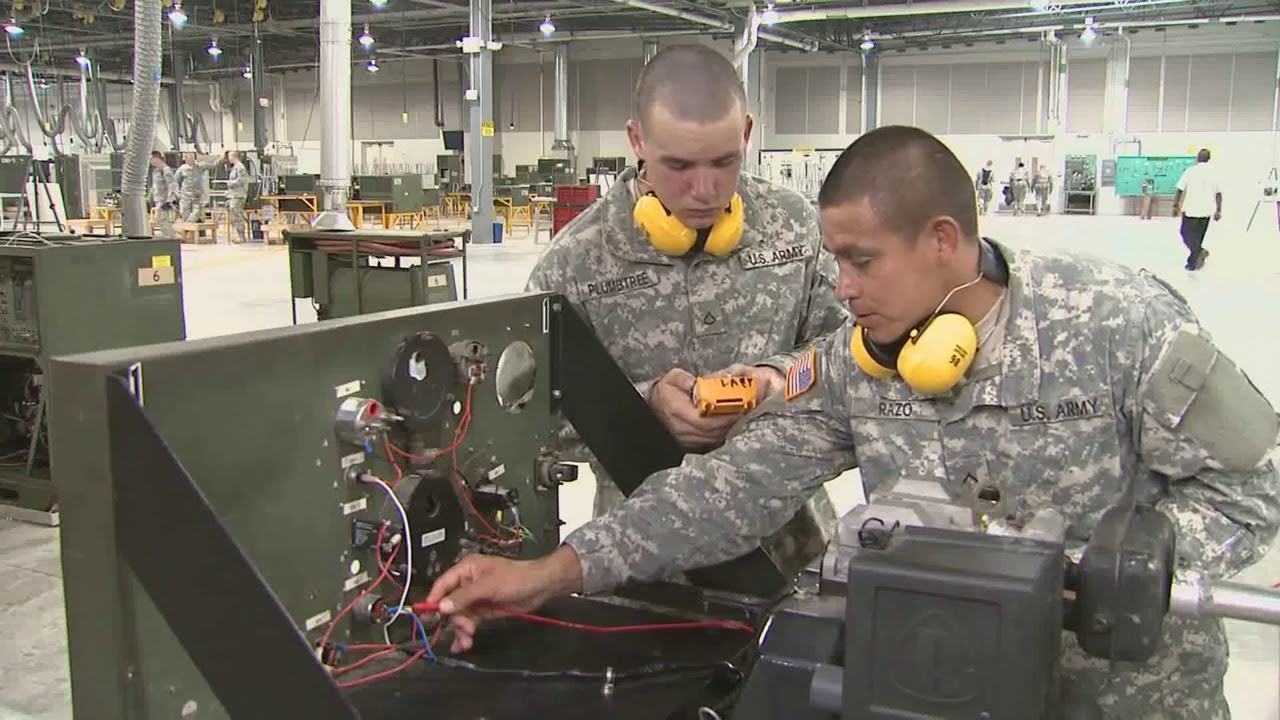 Army MOS 91J Quartermaster and Chemical Equipment Repairer - YouTube