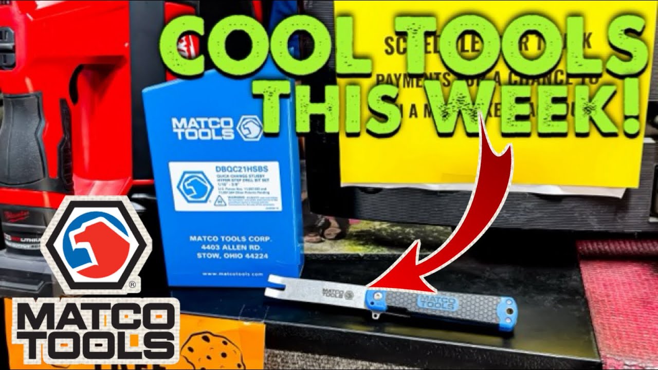 Matco Tools: New Folding Trim Tool, Quick Change Hyperstep Drill Bits ...