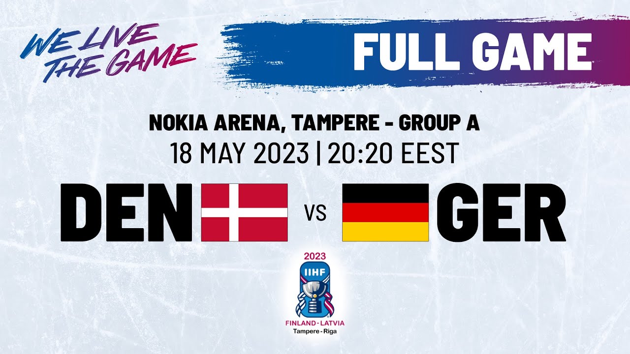 Full Game | Denmark vs. Germany | 2023 #IIHFWorlds - YouTube