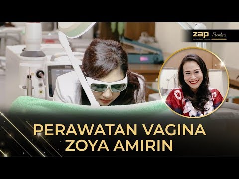 IDE PERAWATAN VAGINA ALA ZOYA AMIRIN |  ZAP PREMIERE