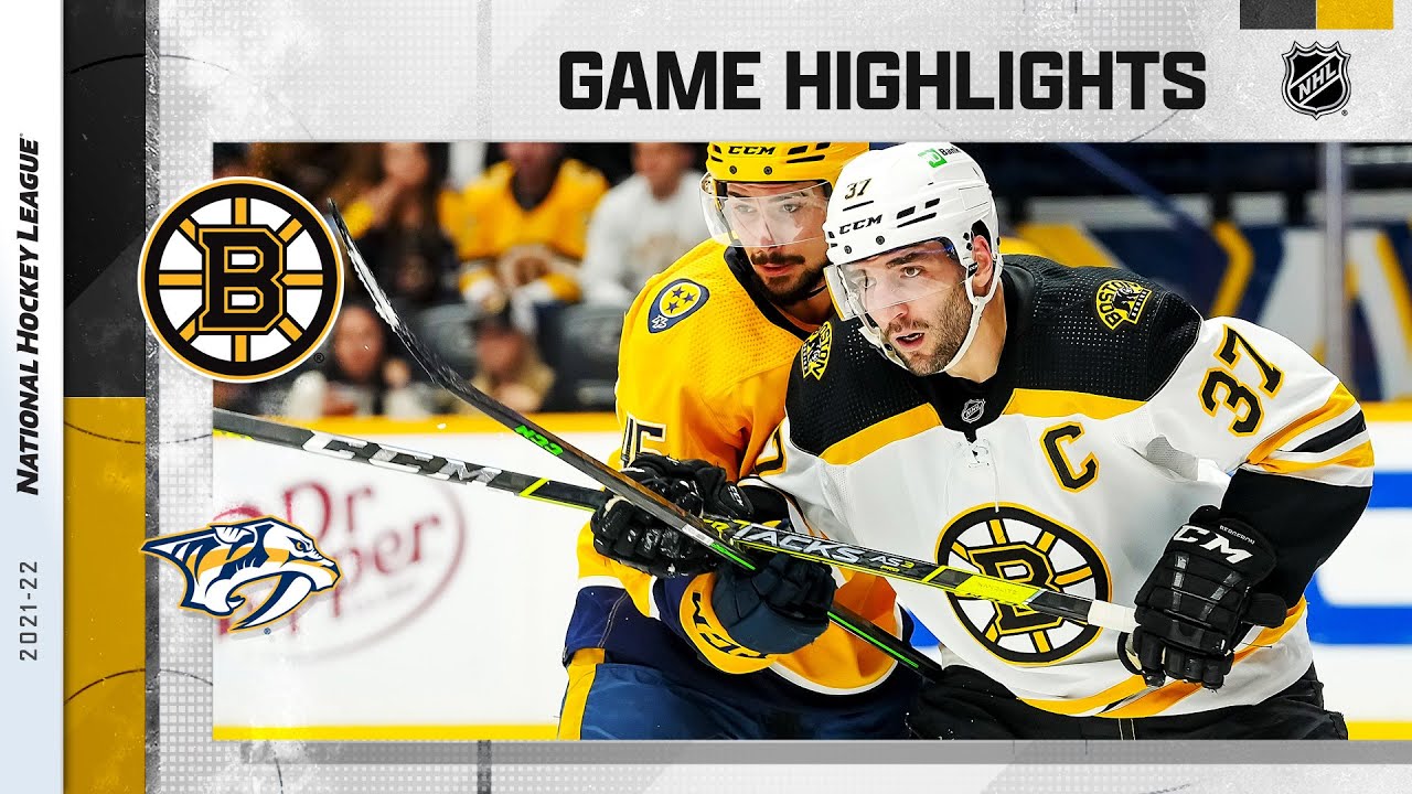 Bruins @ Predators 12/2/21 | NHL Highlights - YouTube