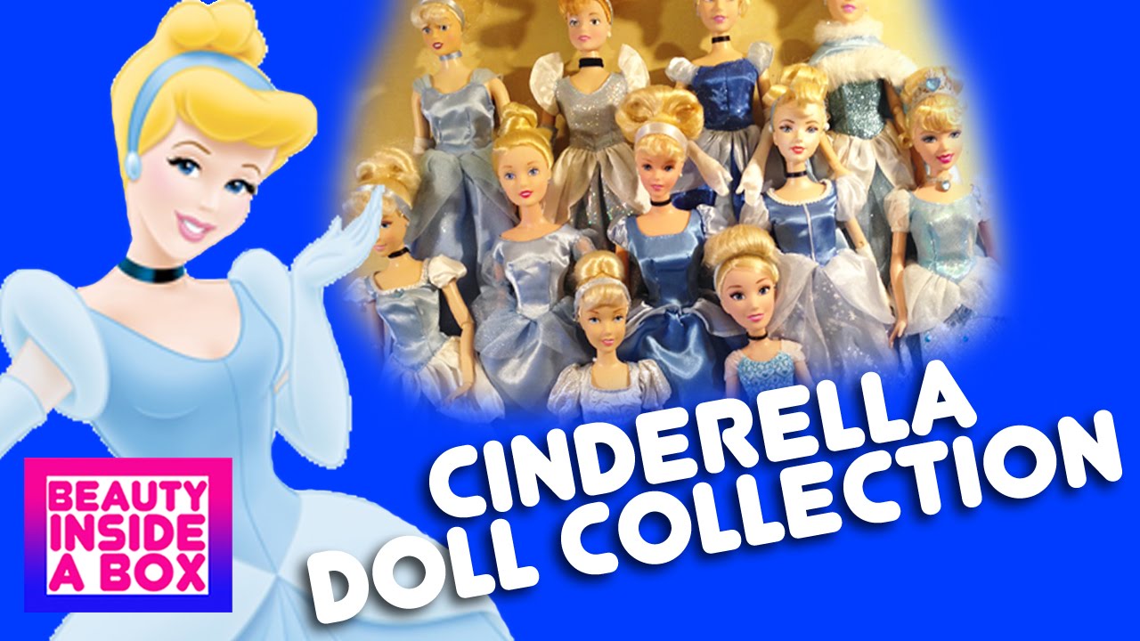 Cinderella - Disney Princess Doll Collection - Beauty Inside A Box ...