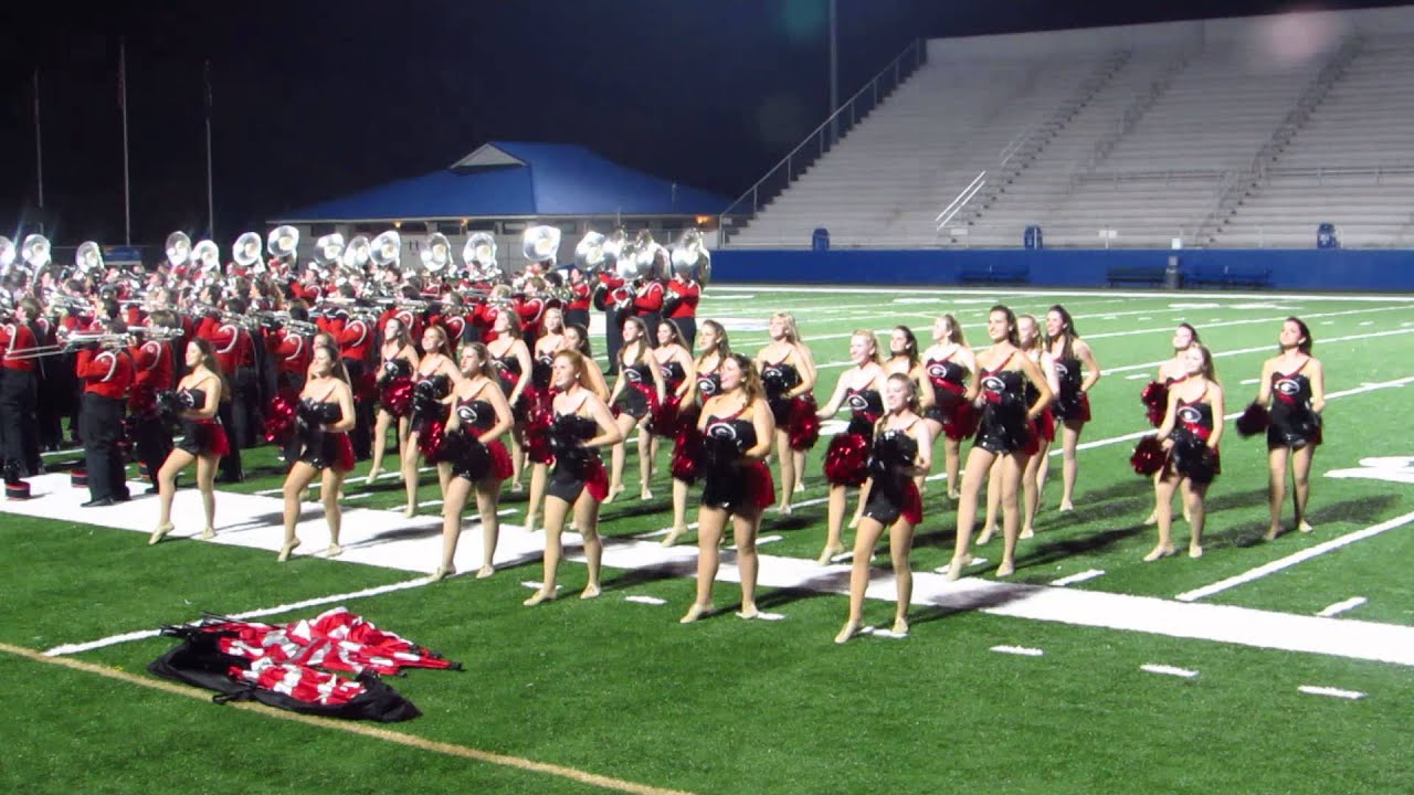 UGA Readcoat Flagline at Cobb Exhibition 10/1/13 - YouTube