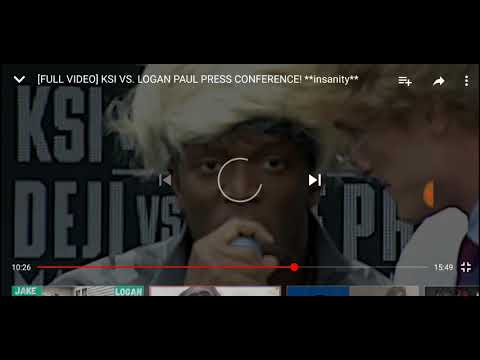 KSI VE LOGAN PAUL KAVGA ANI