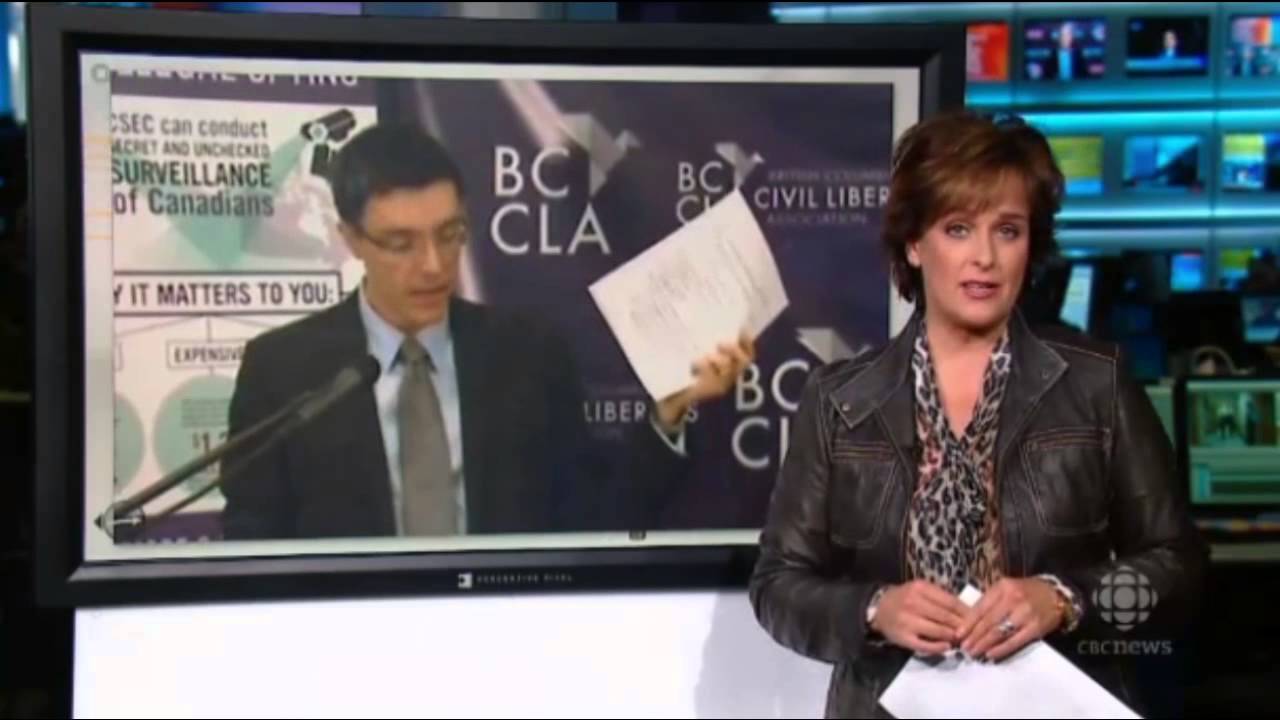 CBC National News Report on Illegal Spying - YouTube