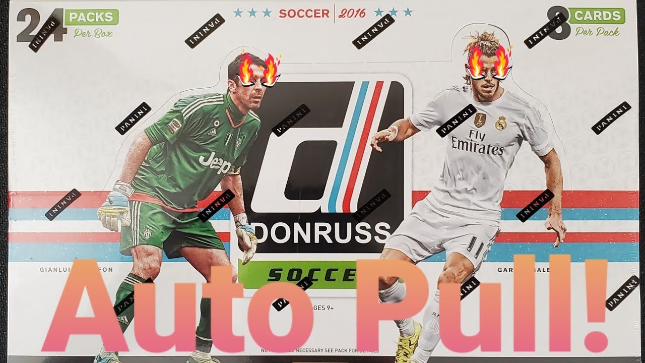 Donruss Soccer 2016 Booster Box Opening! - YouTube