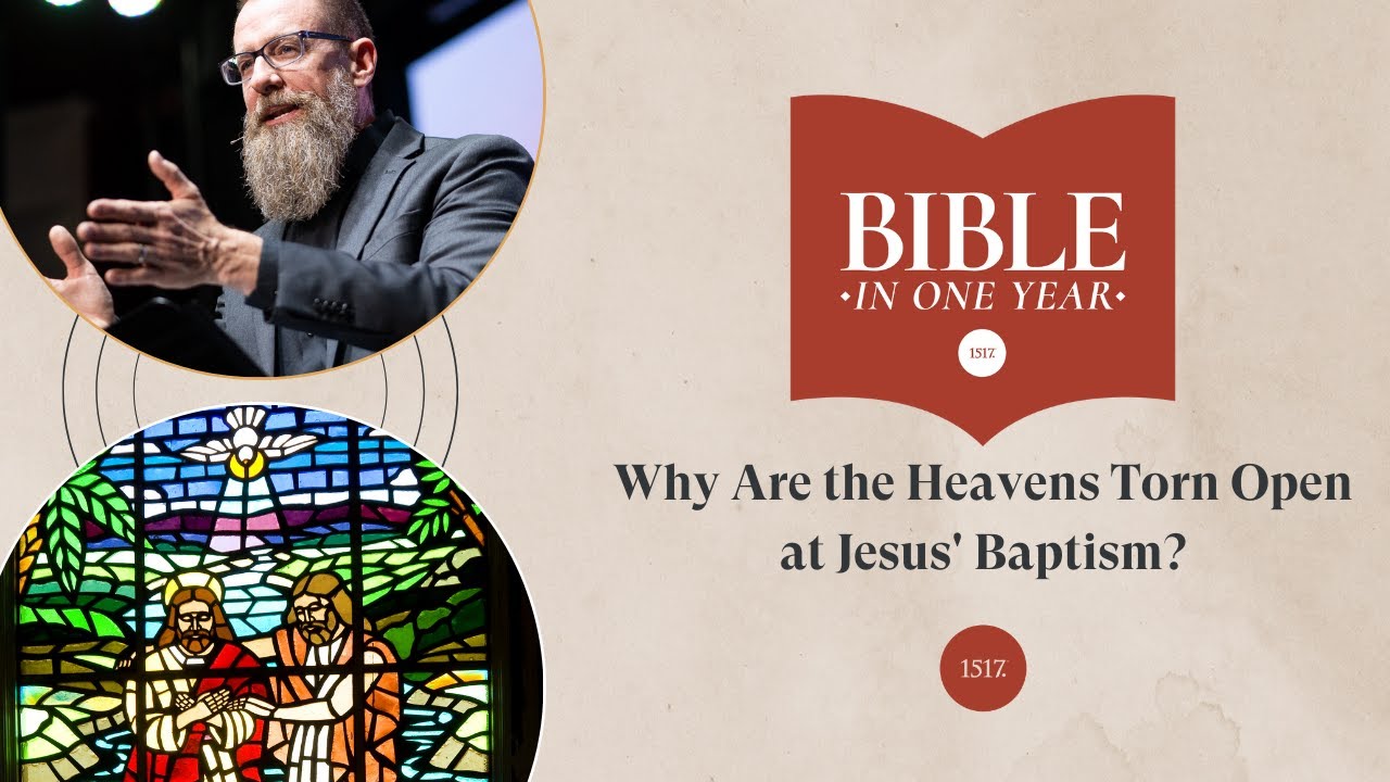 Why Are the Heavens Torn Open at Jesus' Baptism? Isaiah 62-64 - YouTube