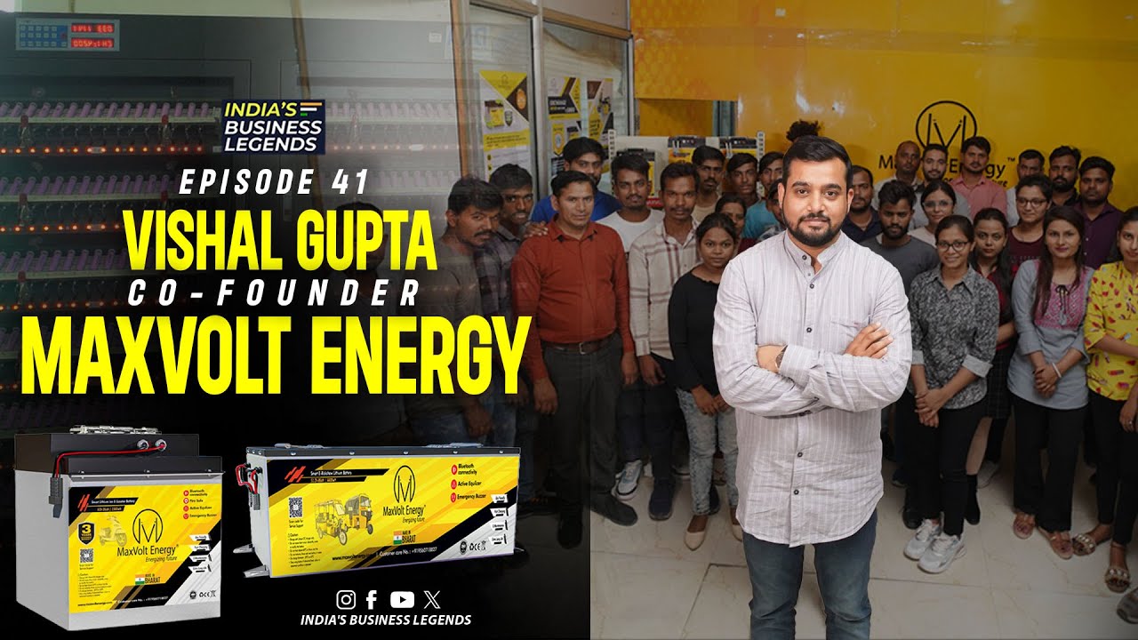 Sustainable Growth: Lessons from MaxVolt Energy’s journey Ft. Vishal ...