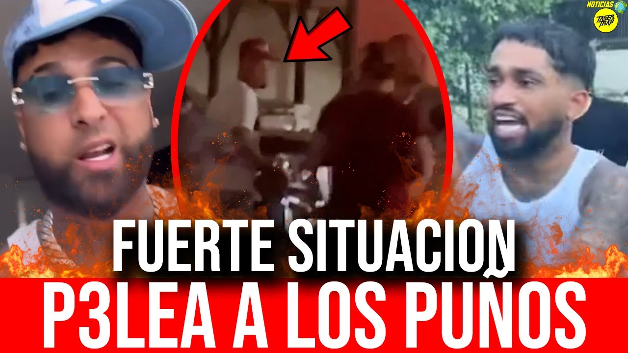 FUERTE: A LOS PUÑOS BRYANT MYERS Y OVI!? SE TIRAN DURO! OVI LE TIRA A ...