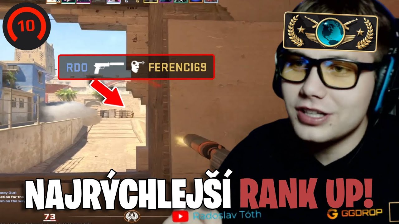 RDO DOSTAL RANK UP NA 17000! (CS2) | rdo1337 - YouTube
