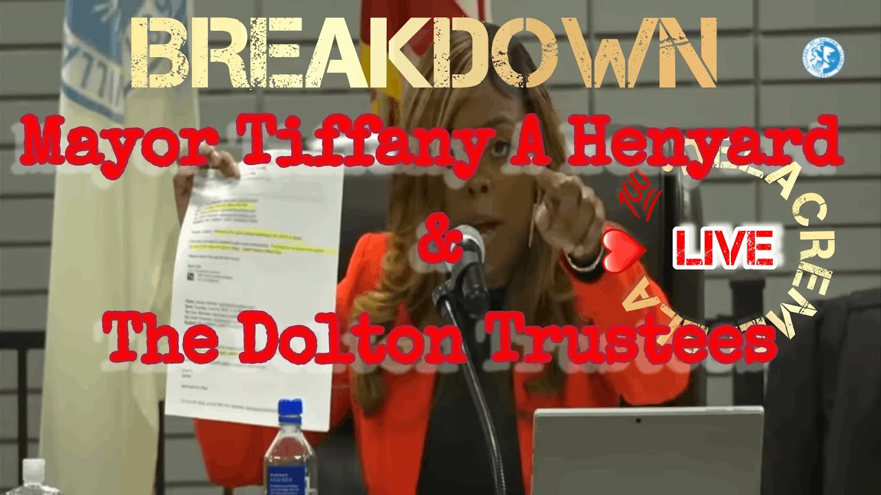 Mayor Tiffany Henyard and Keith Freeman's Same Old Game | BREAKDOWN ...