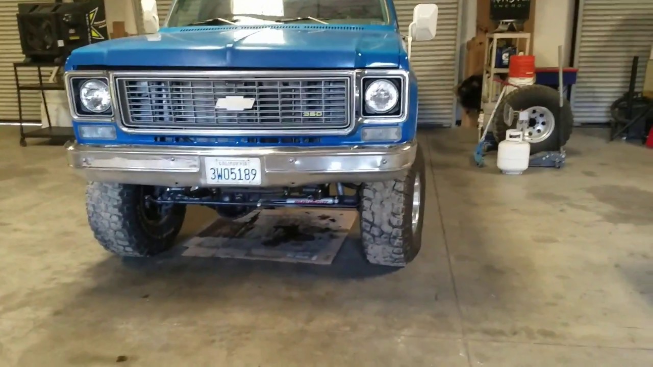 1974 chevy k10 update - YouTube