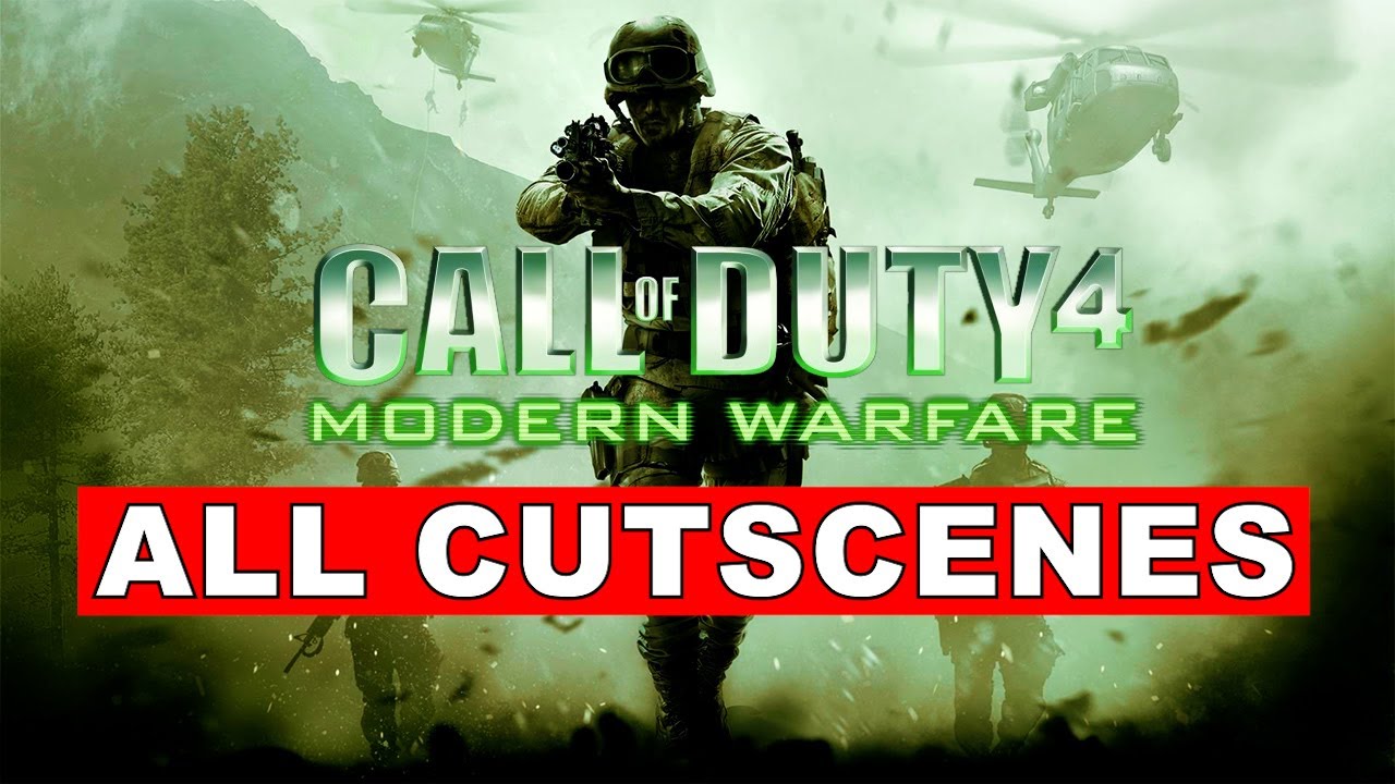 Call of Duty 4: Modern Warfare (2007) - All Cutscenes - YouTube