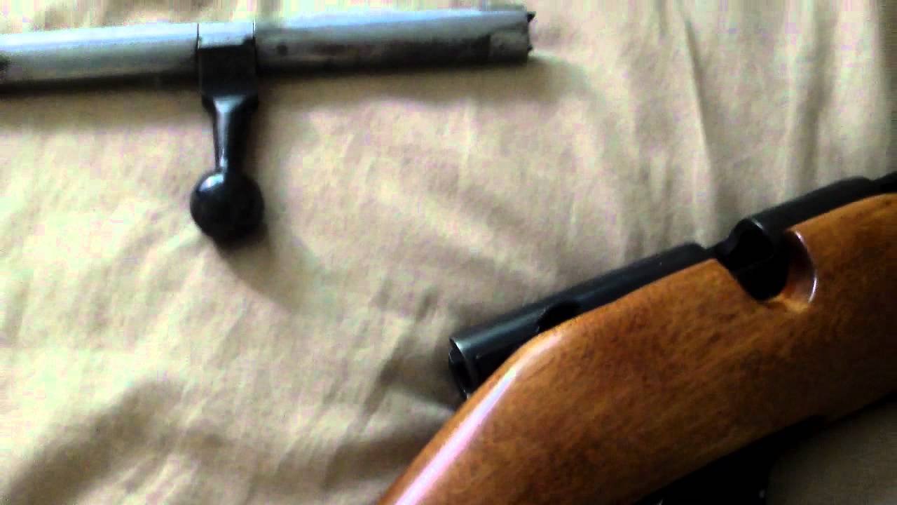 Springfield model 84C. 22 bolt rifle - YouTube
