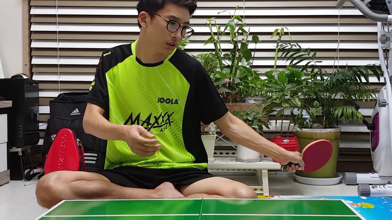 TABLE TENNIS MASTER GUIDE 박창규탁구레슨 [볼의 밀릴것 같은 느낌] - YouTube
