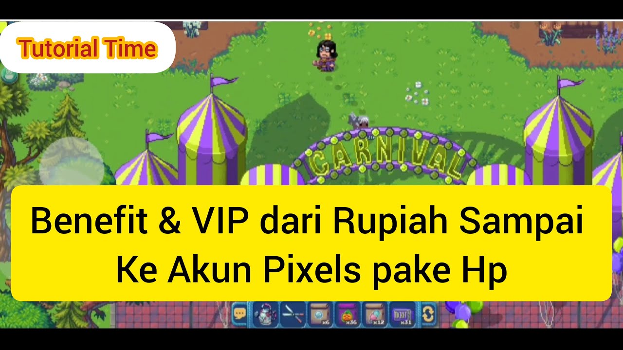Tutorial VIP Mulai Dari Rupiah Sampai Ke akun Pixels Menggunakan Hp ...