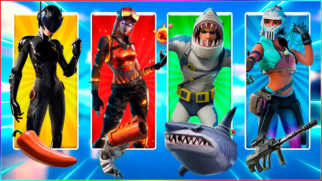 RANDOM SKIN = RANDOM CHALLENGE! [SÆSON 3] | Dansk Fortnite - YouTube