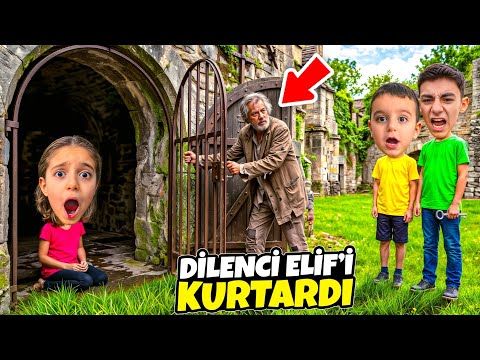 POYRAZ KUZENİ İLE ELİFİ KİLİTLEYİP KAÇTI!!!DİLENCİ ADAM ELİFİ KURTARDI!!!