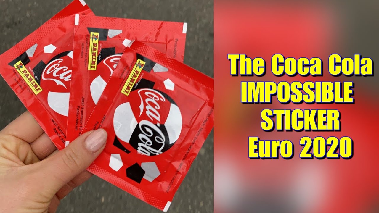 The PANINI IMPOSSIBLE STICKERS | Ultra Rare Coca Cola Sticker | Panini ...