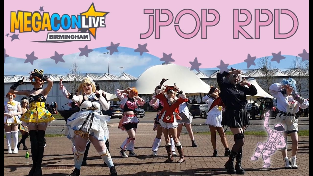 MegaCon Birmingham 2025 - JPOP Random Play Dance [Cosmic Groove] - YouTube