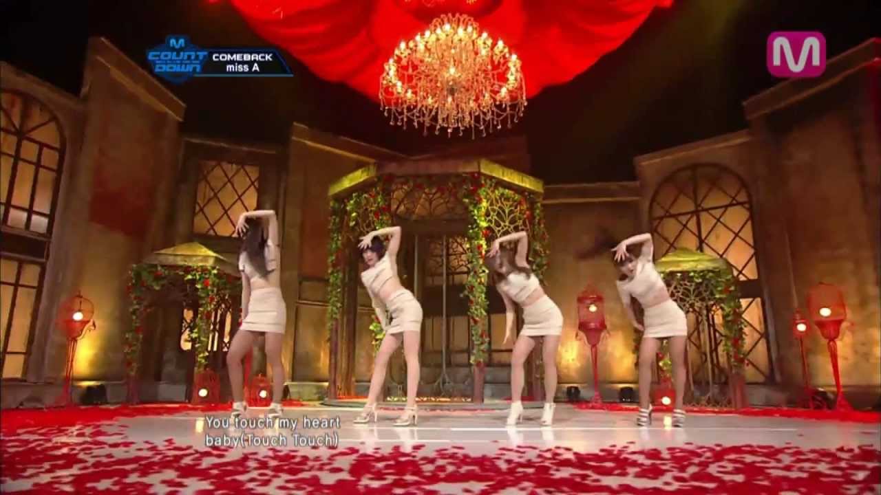미쓰에이_터치(Touch by Miss A@Mcountdown_20120223) - YouTube