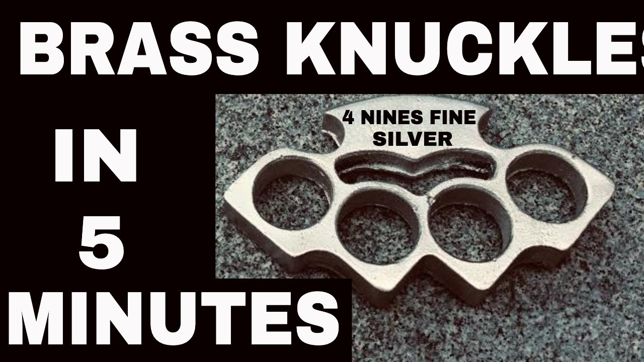 How To Make Brass Knuckles Youtube