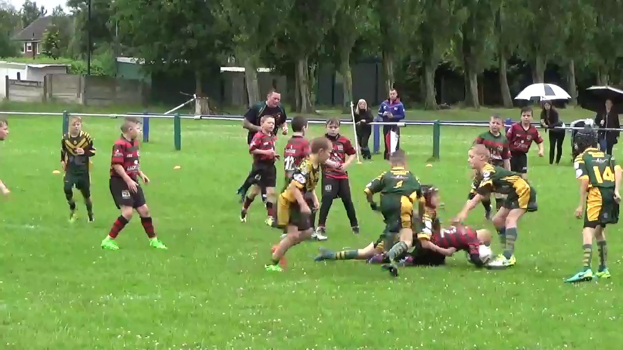 Woolston Rovers U9 Greens V HFH Reds Part 2 - YouTube