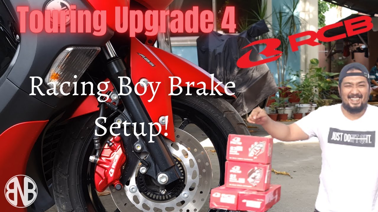 Touring Upgrade 4 | RCB Brake Master and Caliper for NMAX 2020 | RCB E3 ...