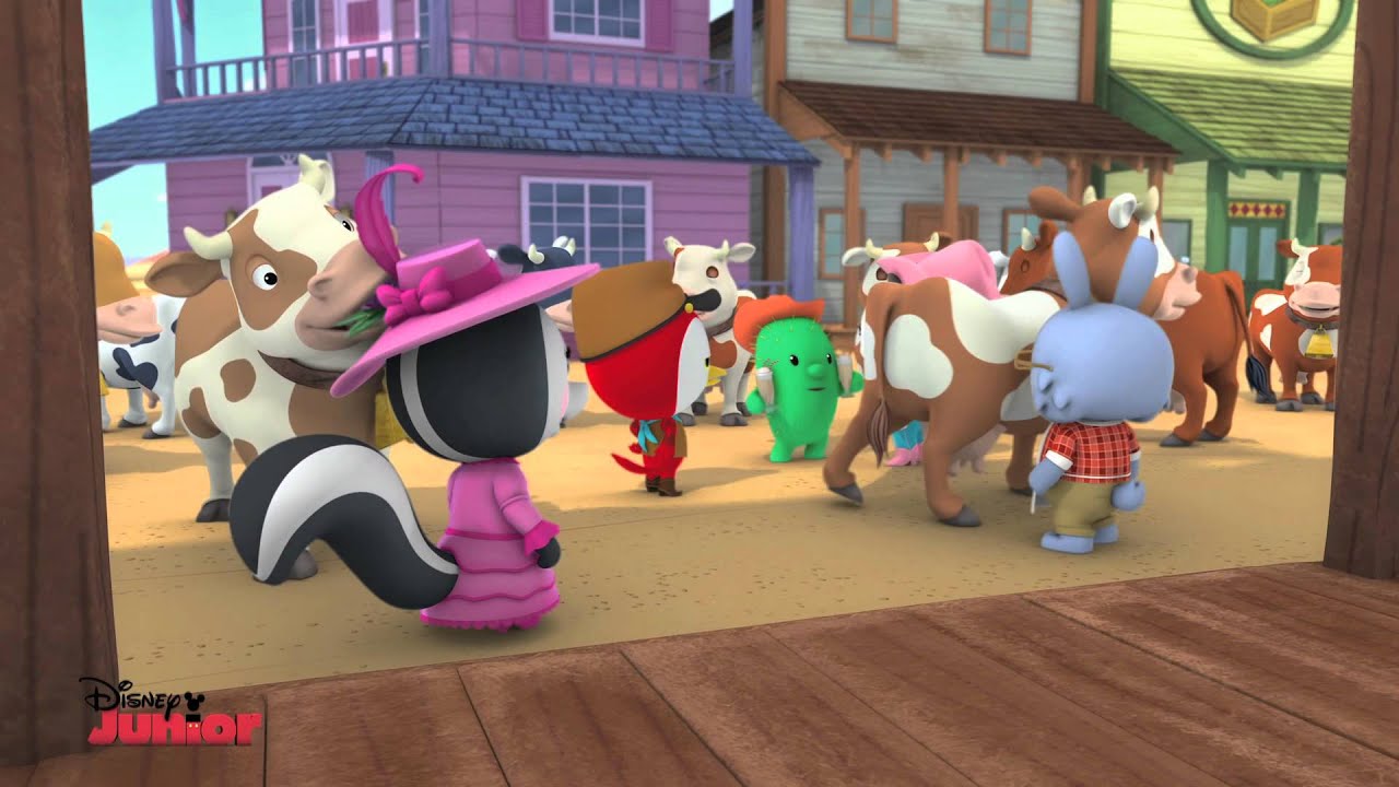 Sheriff Callie | Toby The Cow Sitter | Disney Junior UK - YouTube