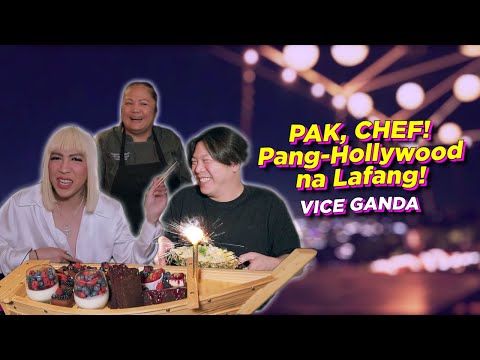 PAK, CHEF! Pang-Hollywood na Lafang! | VICE GANDA