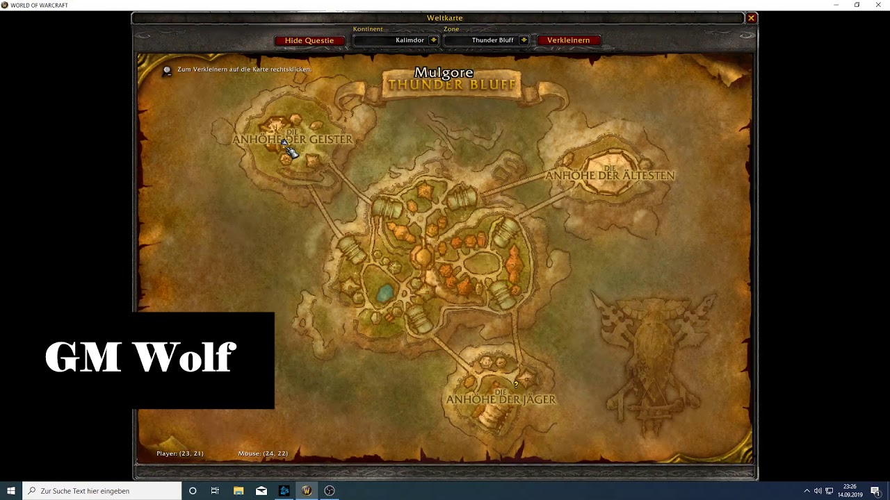 Reise nach Tarrens Mühle | Journey to Tarren Mill | WoW Quest | GM Wolf ...