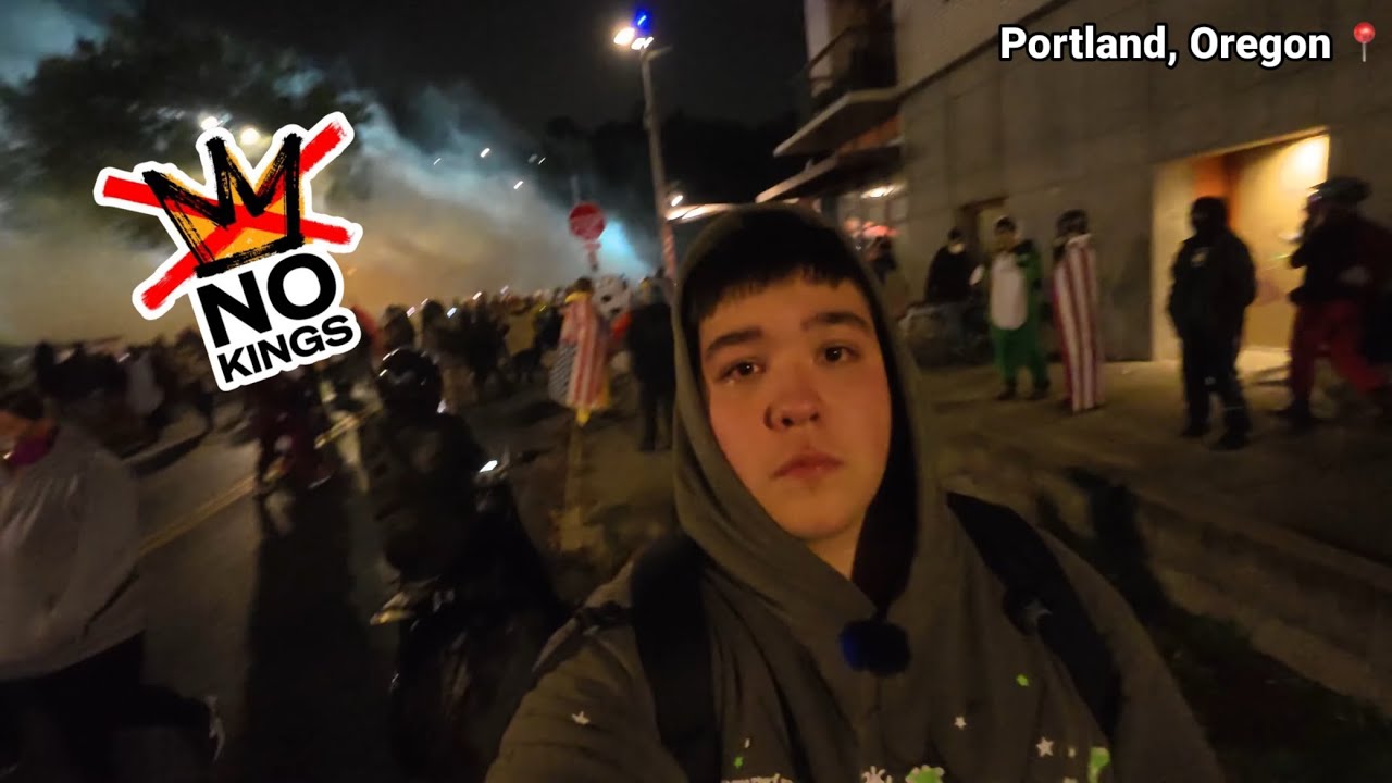 What Happened at the No Kings Protest (Portland Oregon) - YouTube