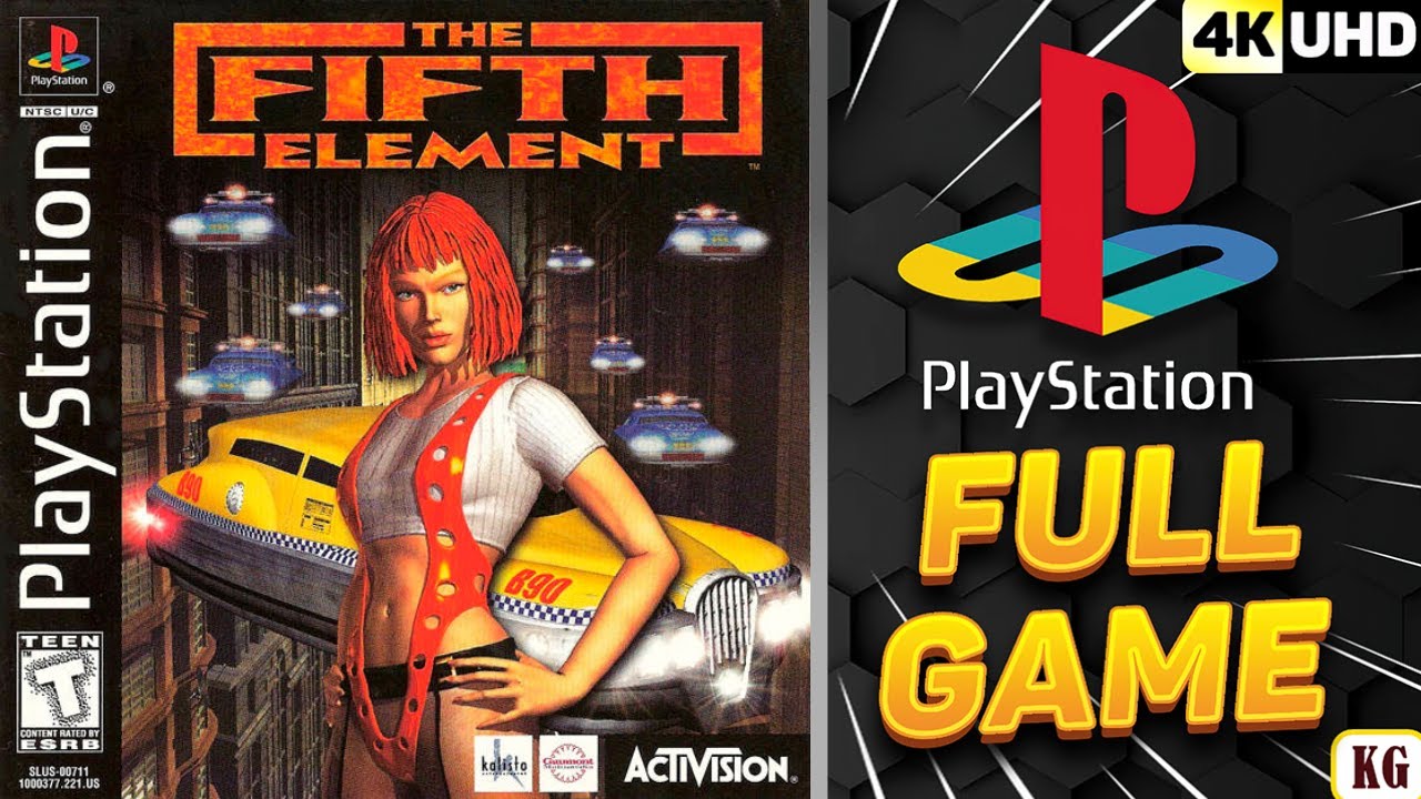 The Fifth Element [PS1] Gameplay Walkthrough FULL GAME [4K60ᶠᵖˢ UHD🔴 ...