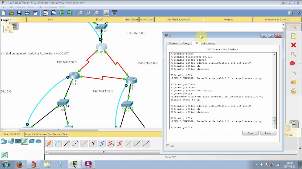 Packet Tracer IP Route - YouTube