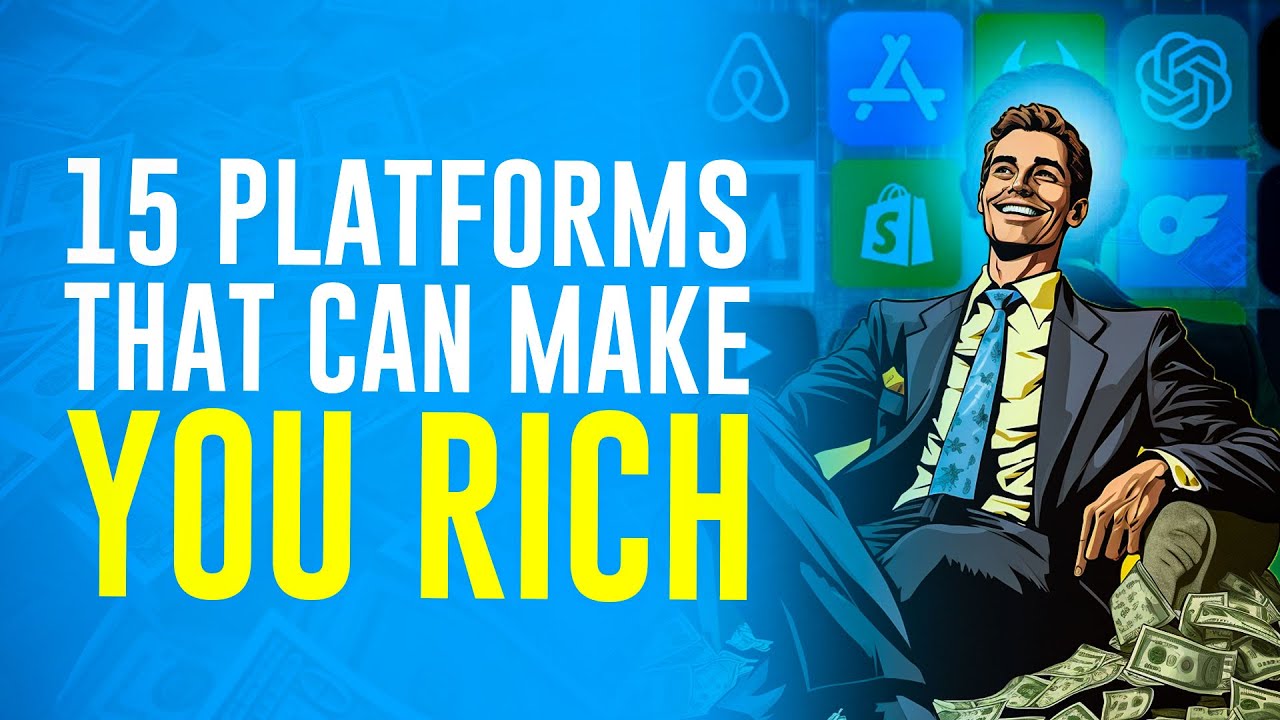 15 Platforms That Can Make You RICH - YouTube