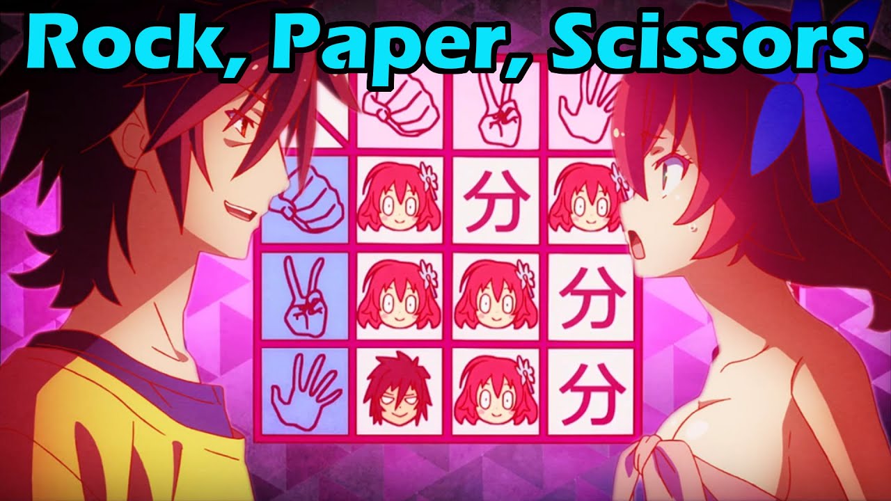 Rock Paper Scissors: A Game of Manipulation | No Game No Life - YouTube