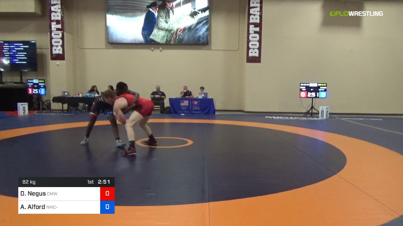 2018 Marine Corps US Open/UWW Junior Greco Roman 82 Con 8 #2 - Donald ...