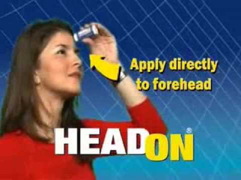 10 Minute Headon Commercial - YouTube