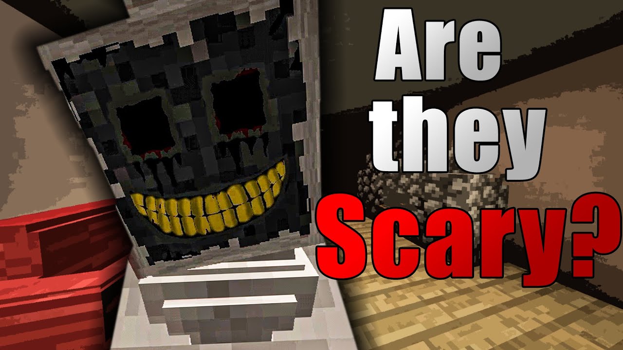 Playing Minecraft's Top 3 Horror Maps (Are they Scary?) - YouTube