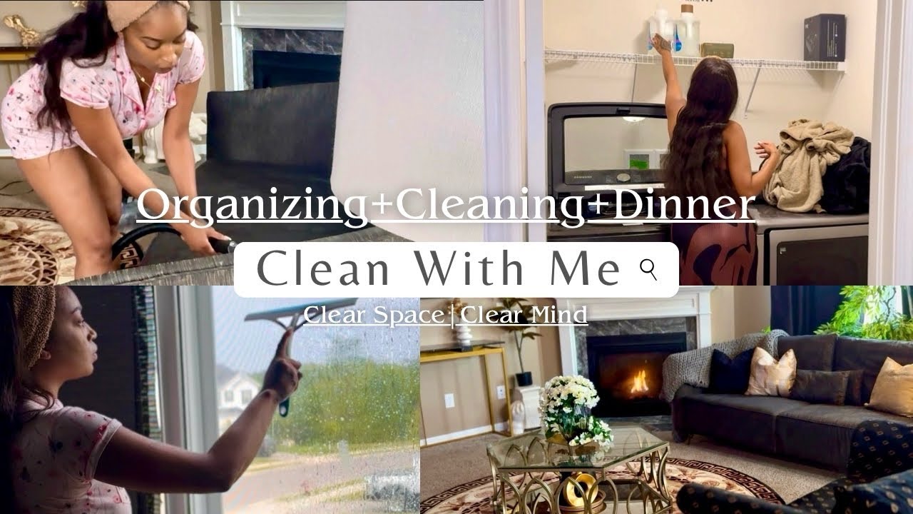 A Cleaning Vlog! Kitchen, Decluttering, Dining, Carpet Cleaning ...