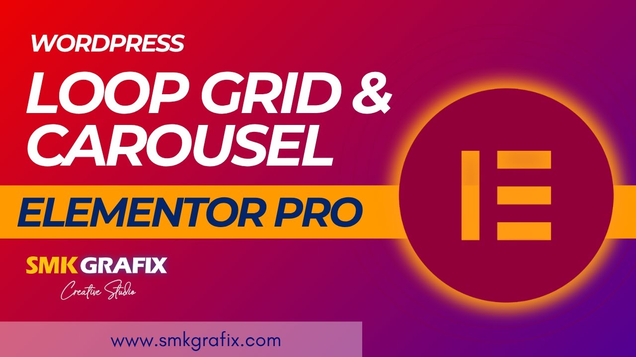 Loop grid and Loop Carousel Elementor Pro | Smk Grafix | Urdu Hindi - YouTube