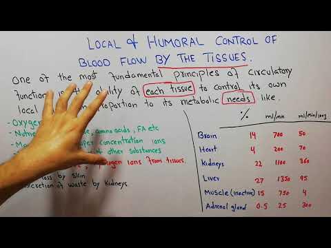 CVS physiology 93. Control of blood flow by tissues according to needs ...