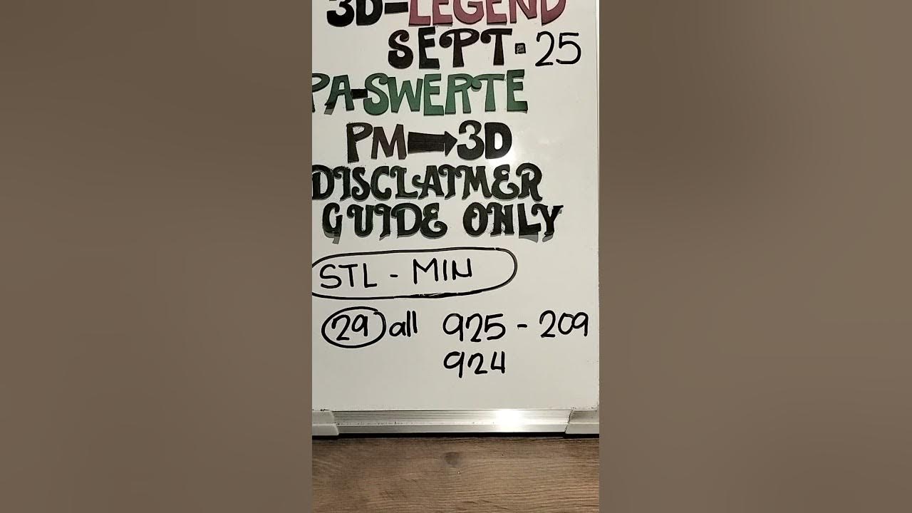 STL MIN / VIS ALL DRAWS SEPT 25, 2023 - YouTube